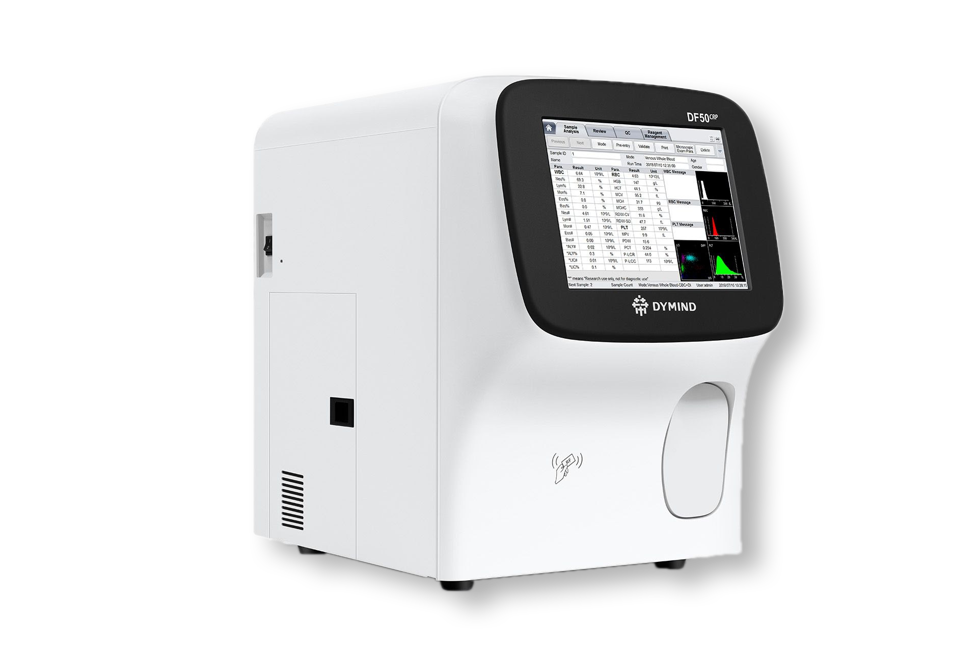 Dymind DF50 CRP Hämatologiesystem | Leupamed GmbH